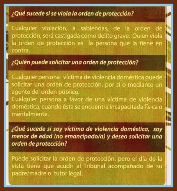 Hablando de: Ley 54 en PR,Violencia Doméstica