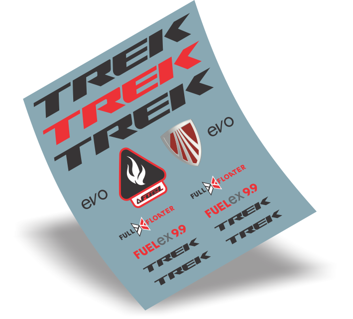 designstickers: Adesivo bike Trek - Fuel EX 9.9 EVO Full Floater