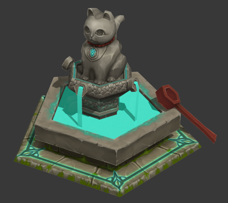 Unity Asset Store: Asia Fantasy Prop - Healing Tower