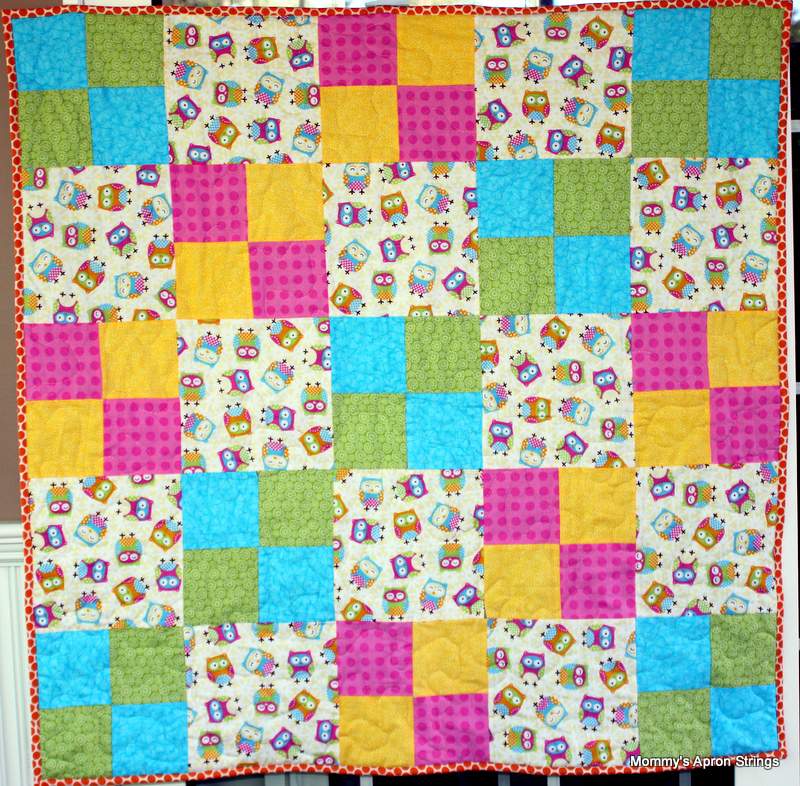 Mommy's Apron Strings: Baby Quilts Done...Finally!