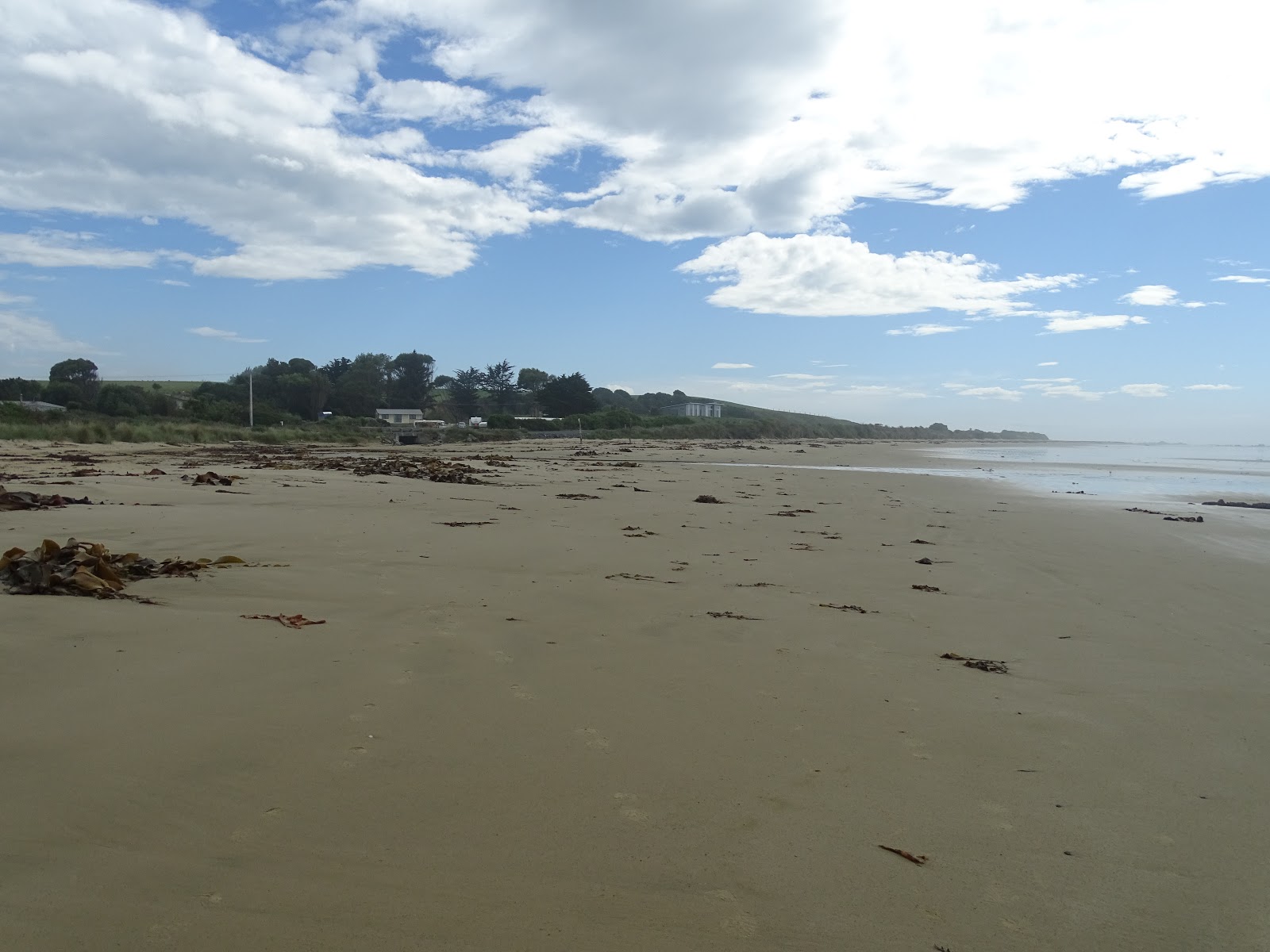 over the hill: Nugget Burn and Papatowai Campsite