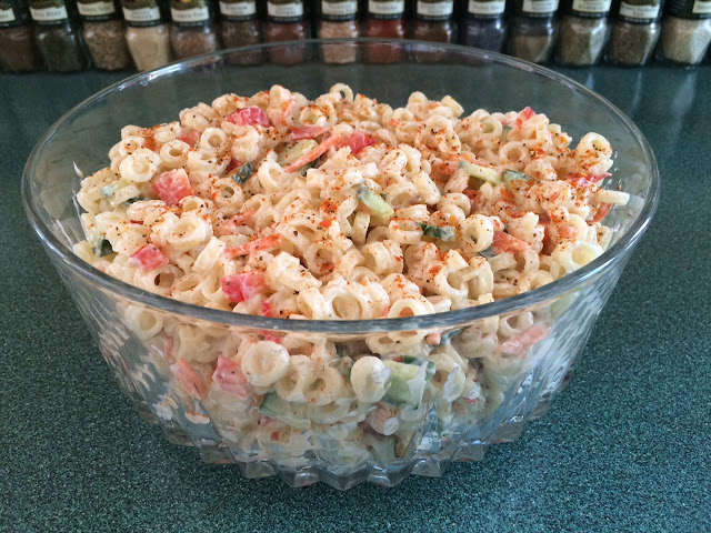 Corners of My Life: pasta ring salad