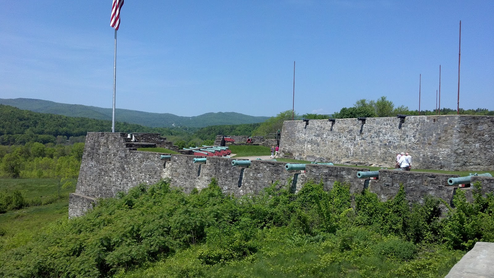 Fort St. Joseph Archaeological Project: Looking Out From Fort Ticonderoga