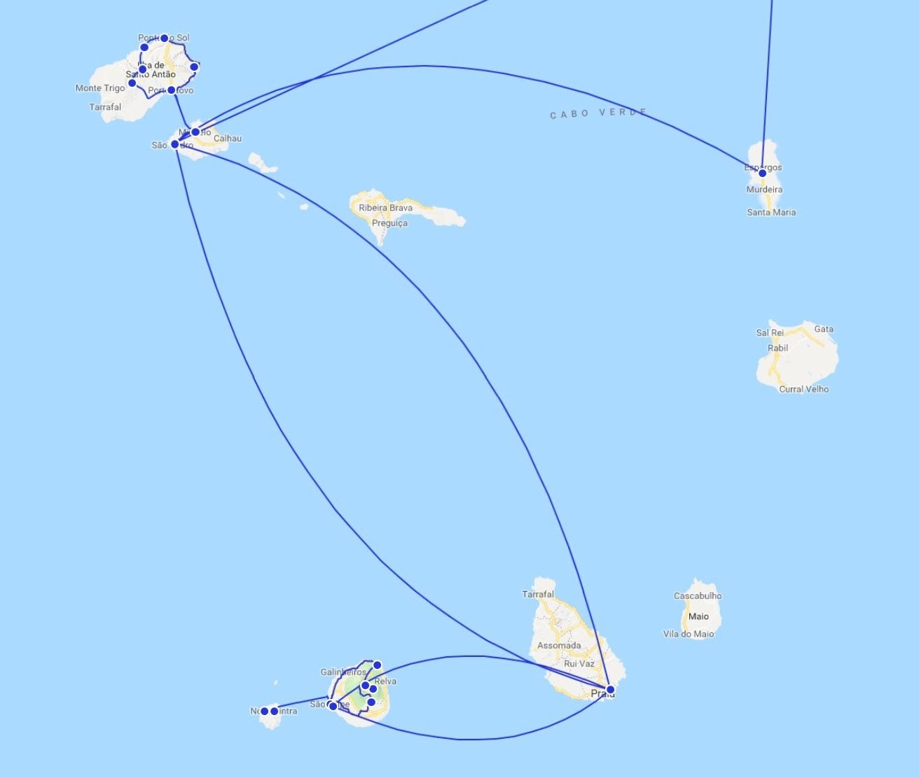 80 escales autour du Monde: Cap-Vert Mars 2018
