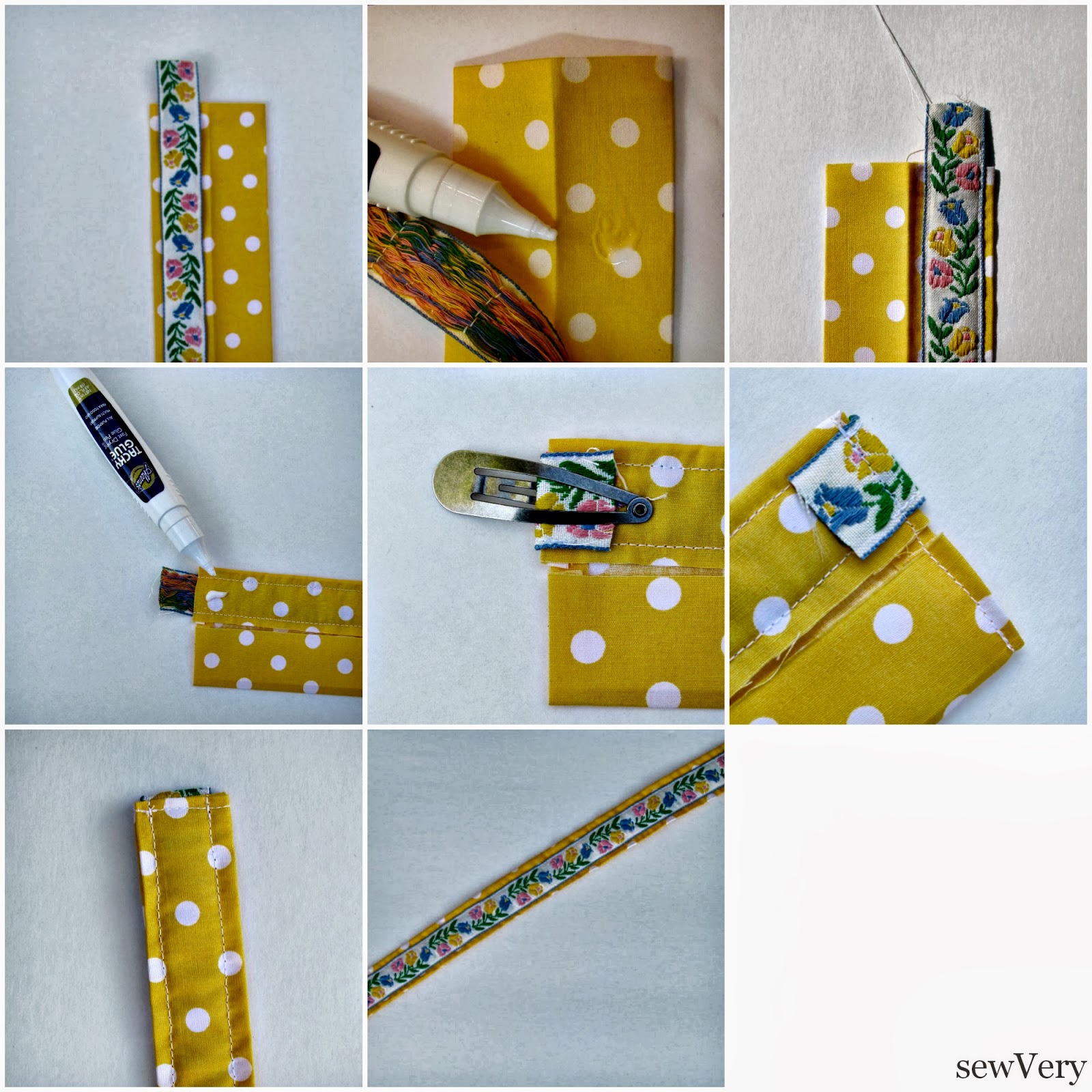 Reversible Vintage Trim Fabric Belt Tutorial - The Cottage Mama
