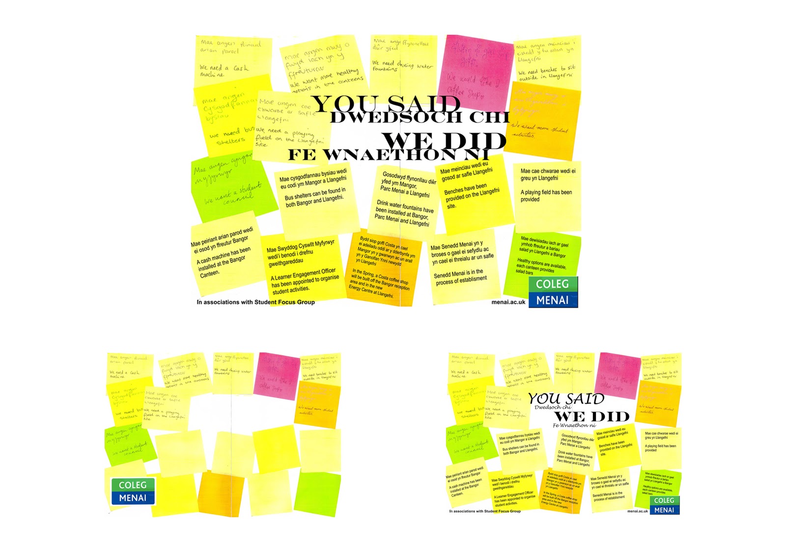 1073448193: Live Brief: You Said - We Did Poster