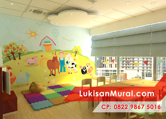 Lukisan Tembok Anak PAUD yang Efektif Untuk Merangsang Perkembangan ...