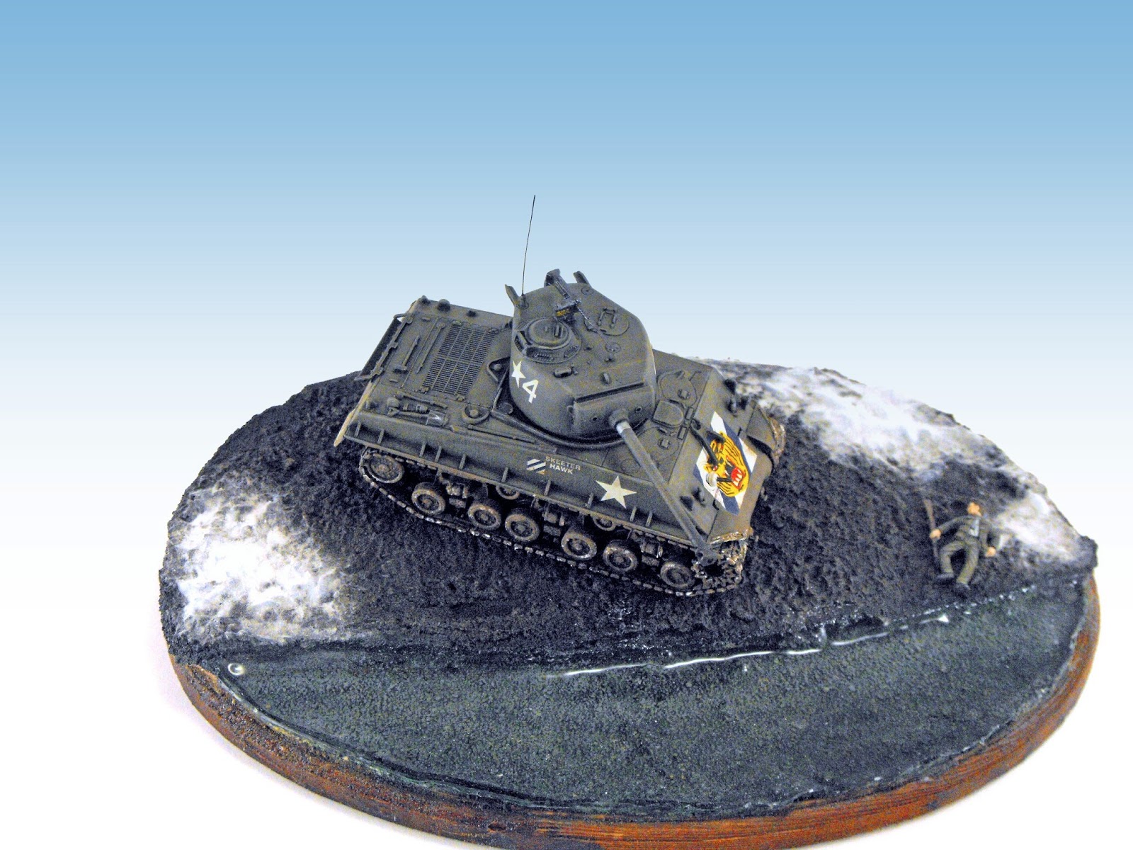 FM-64: M4A3E8 TANK “KOREAN WAR” Trumpeter 1/72 Operation Ripper in ...