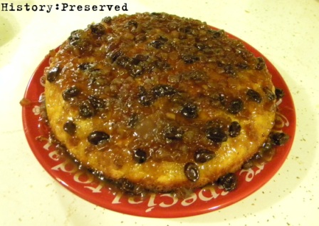 Ration Recipe: Mincemeat Coffee Cake