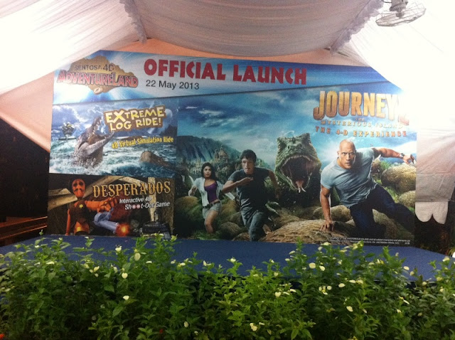 Official launch of Sentosa 4D AdventureLand