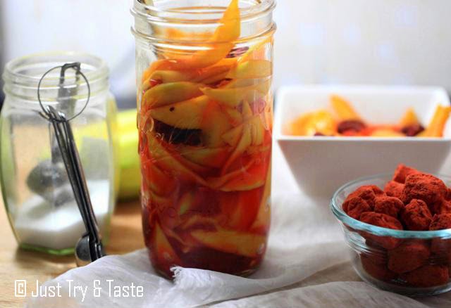Manisan Mangga Muda dengan Kiamboy Merah | Just Try & Taste