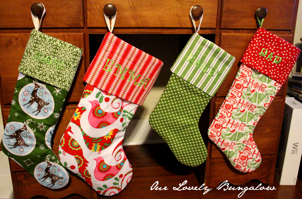 DIY Christmas Stockings
