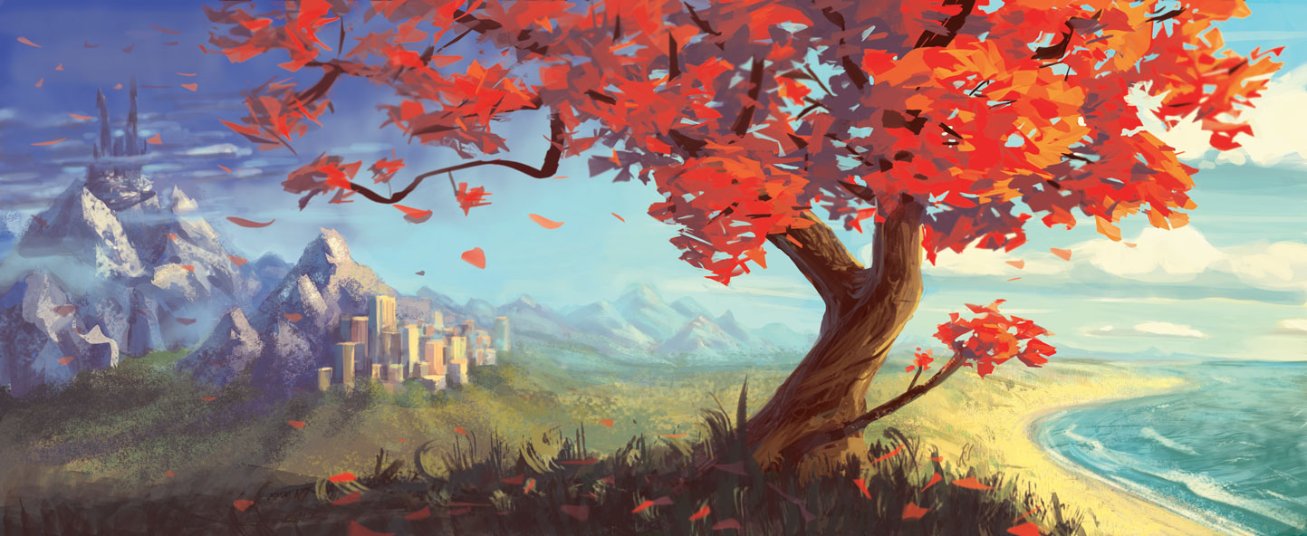 Art from the Mustache: Imaginary Landscape