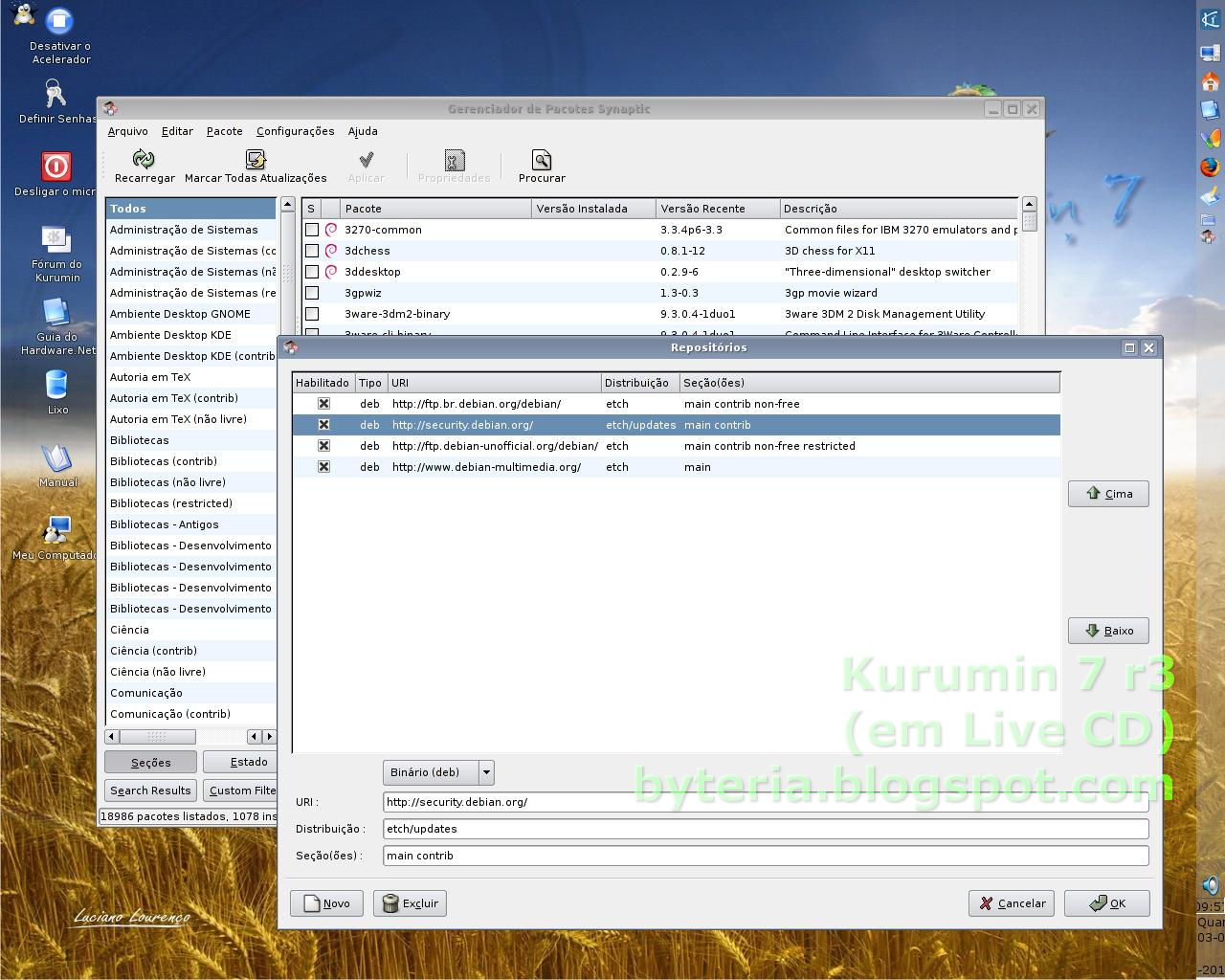 Byteria: Kurumin Linux (2003-2008)