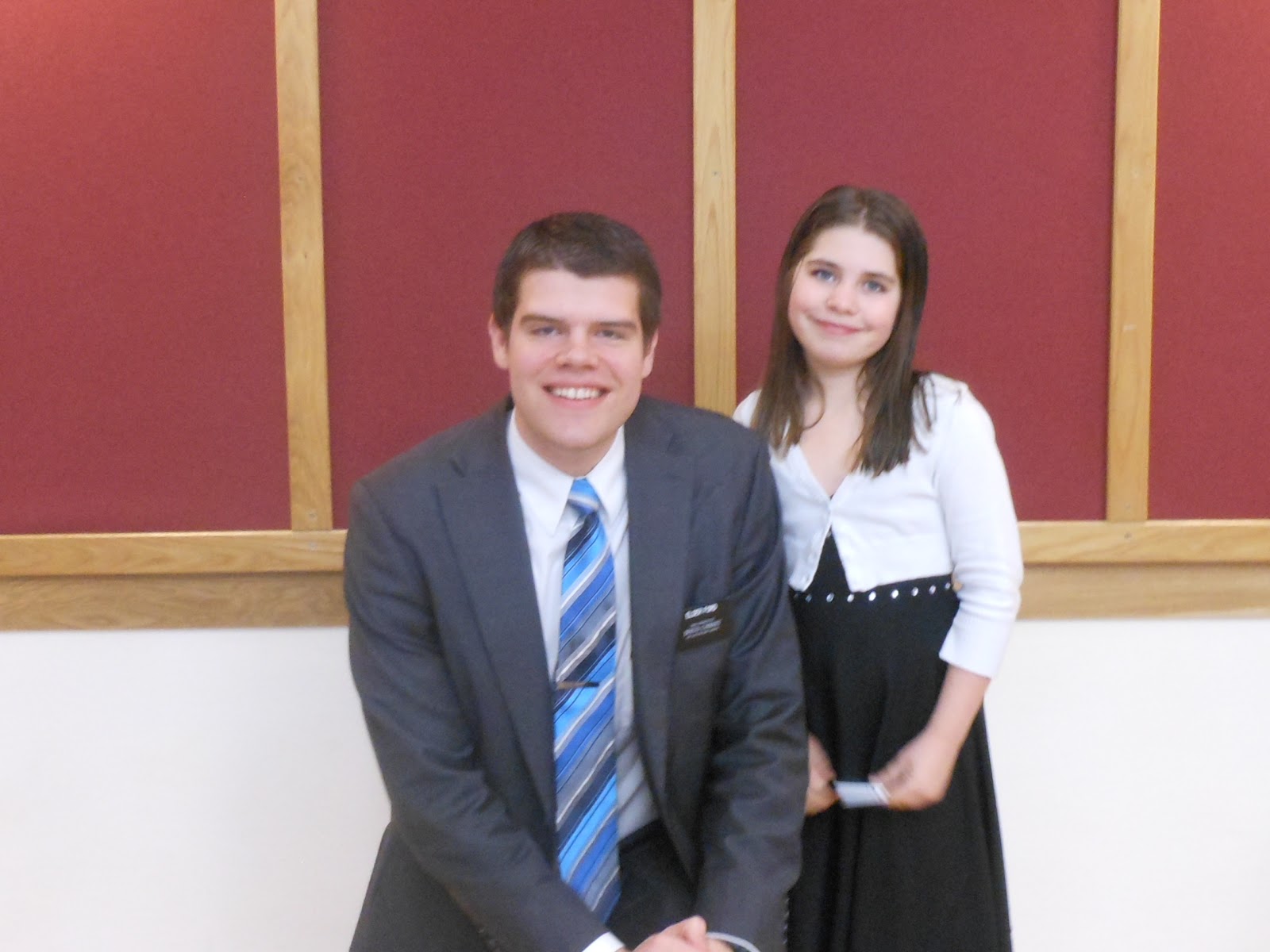 Skyler Ford's Manchester England Mission: Skyler Tries on His Whites ...