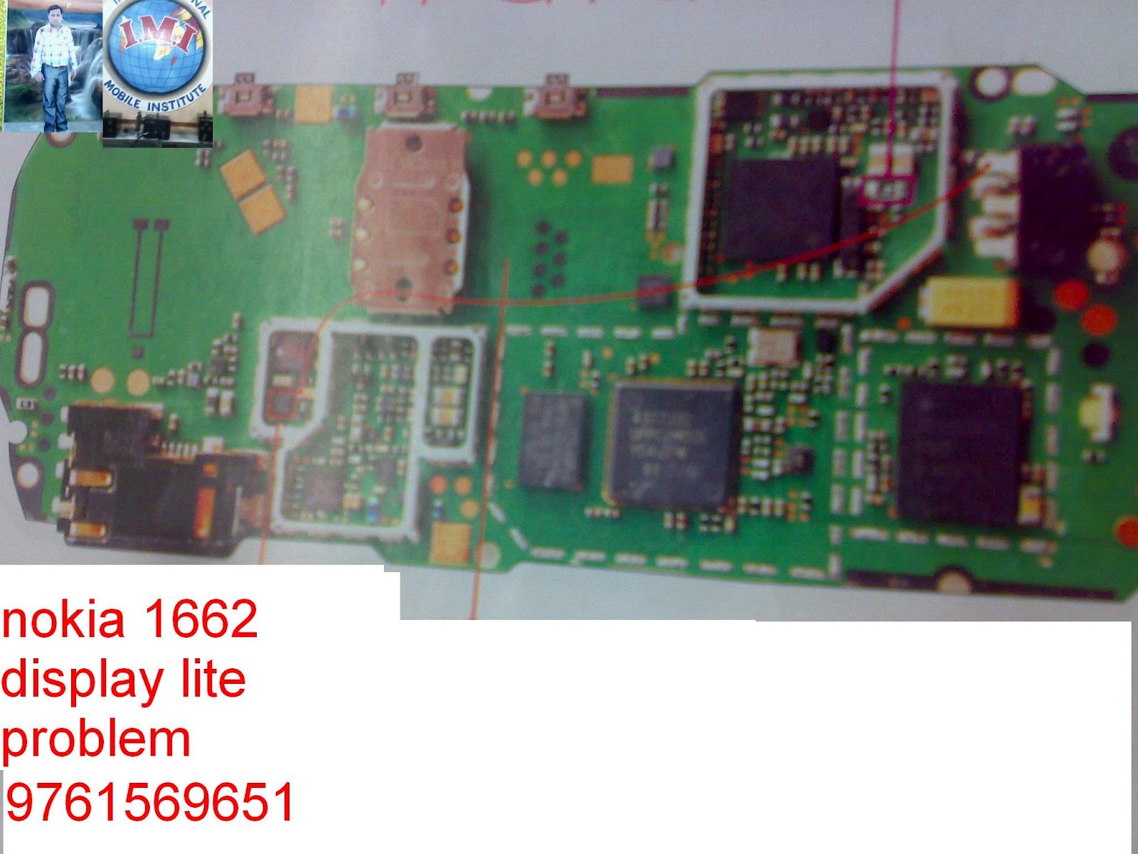 IMI Mobile Repairing Institute: nokia1662 MIC RINGER SPK SIM DISPLAY ...