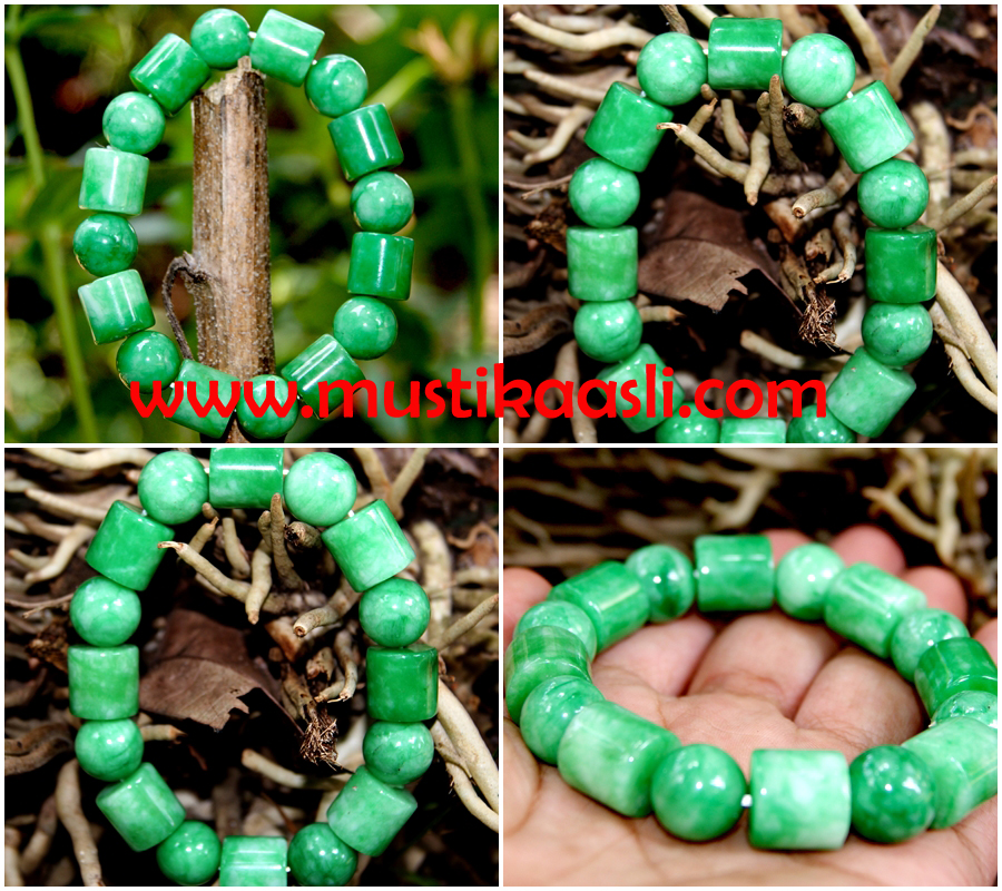 Gelang Batu Giok Asli | Mustika Asli
