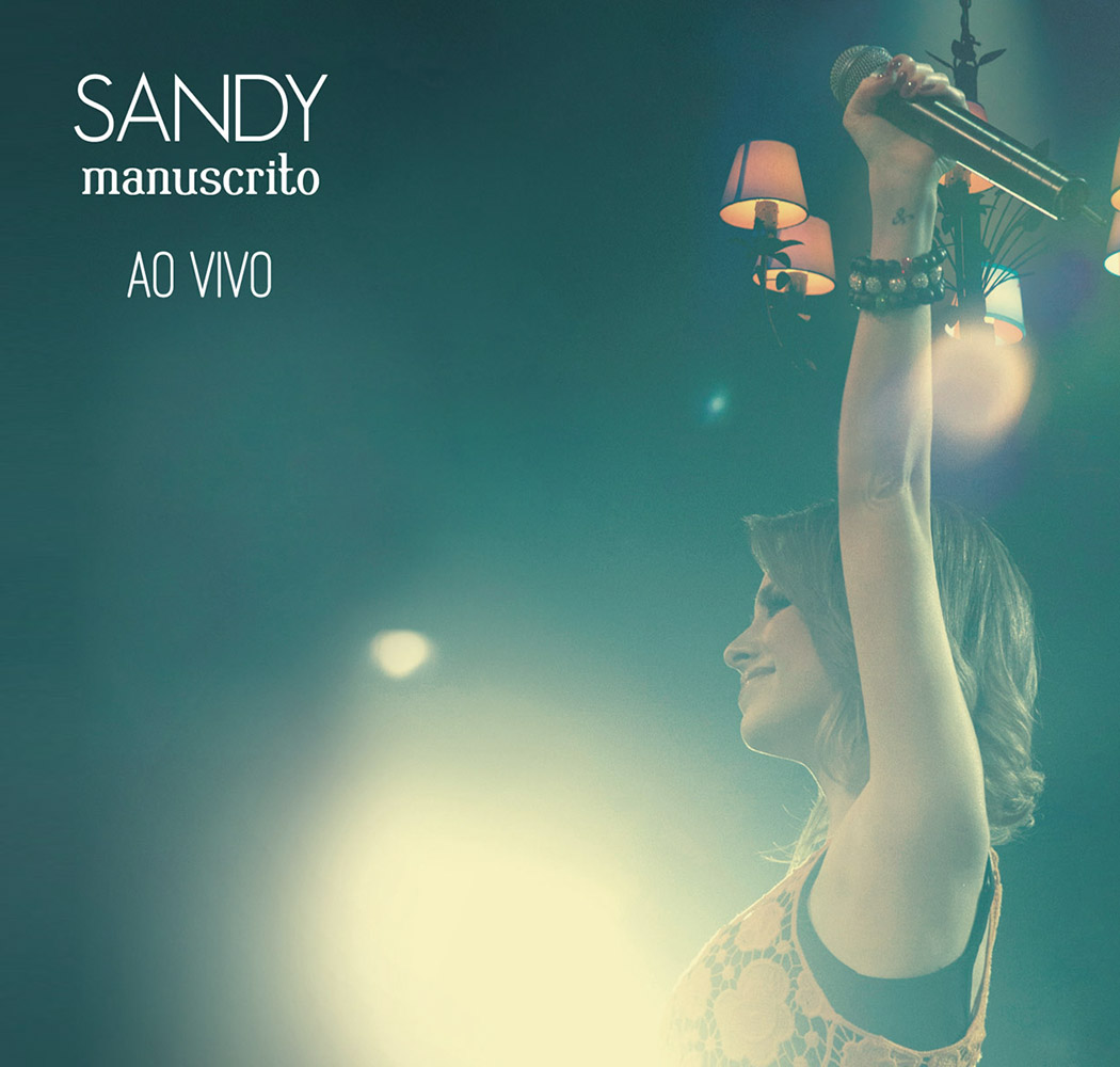 Encarte: Sandy - Manuscrito Ao Vivo - Encartes Pop