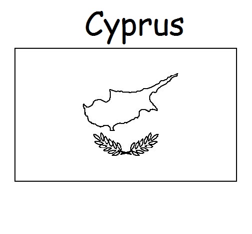 Geography Blog: Cyprus Flag Coloring Page