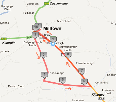 Running in Munster, Ireland: Race notice...Milltown 10k mini-marathon ...