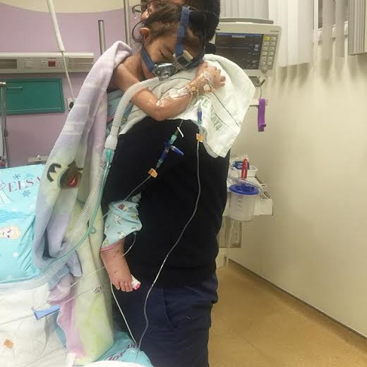 Rest now Caitie, no more wires, no more pokes, no more tears" A father ...