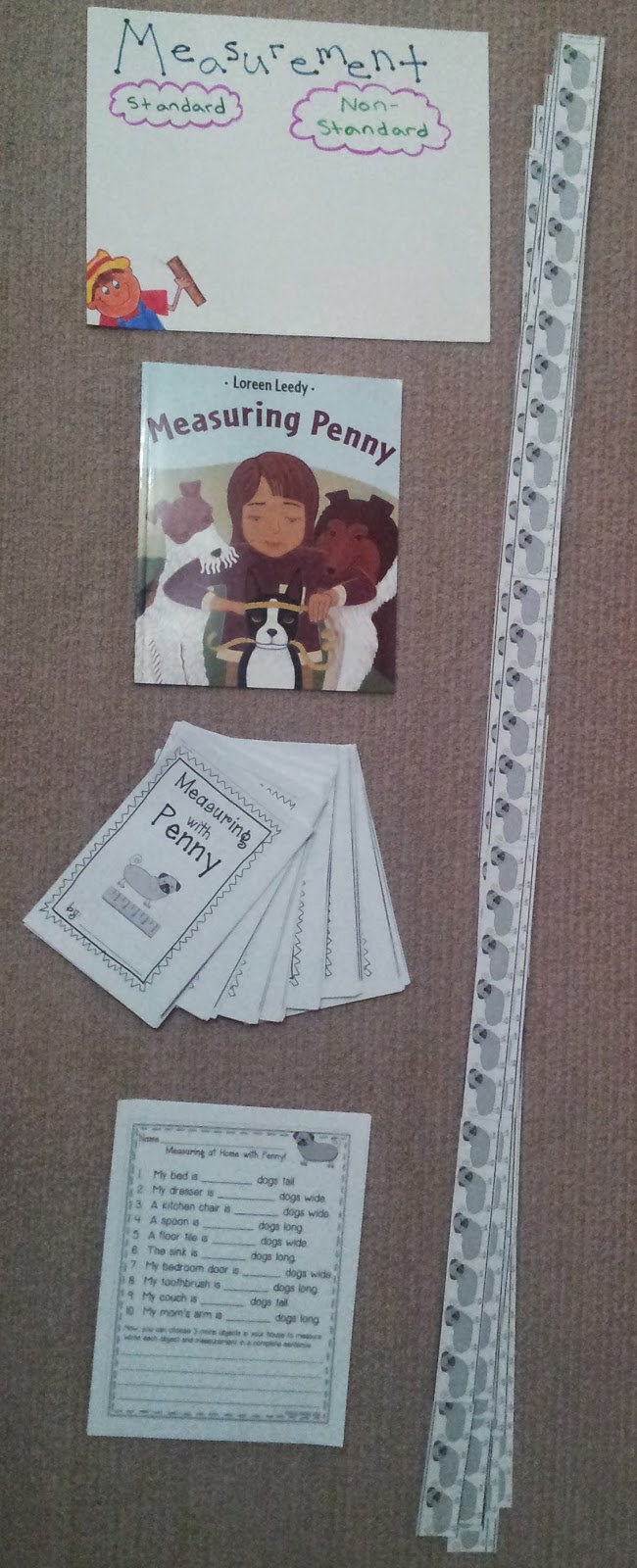 Elizabeth Mary: Non- Standard Measurement