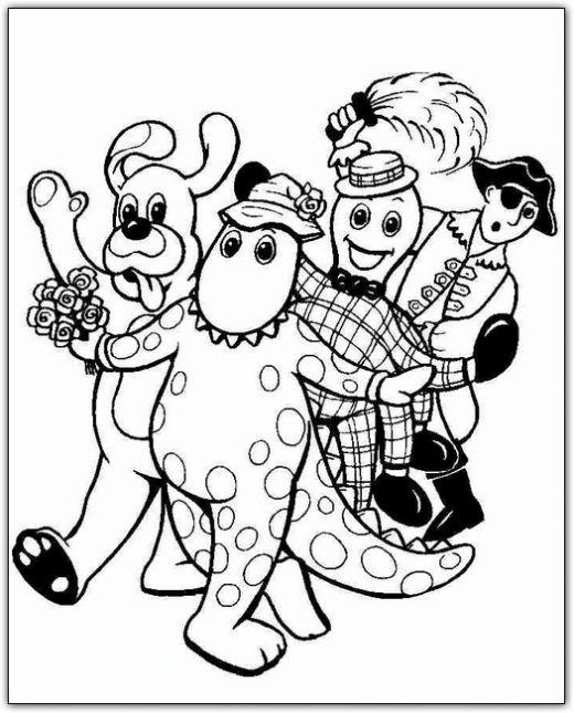 Fun Coloring Pages: The Wiggles Coloring Pages