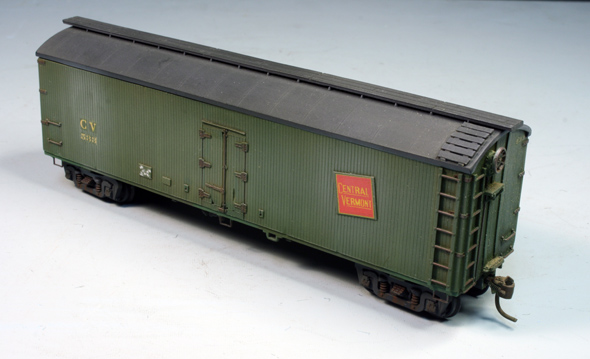 White River Division: Central Vermont Milk Car - Kitbashing