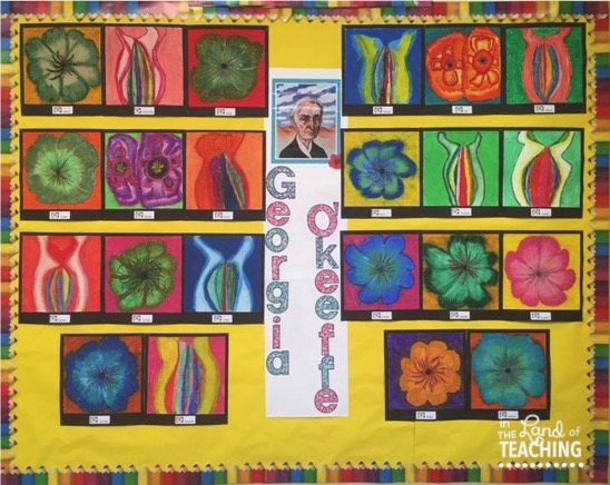 Georgia O'keeffe Flowers | In the Land of Teaching