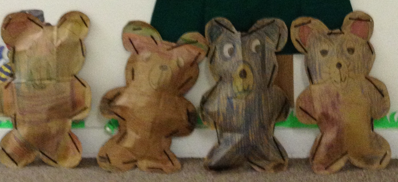 Evergreen Montessori House: Paper Bag Stuffed Teddy Bears