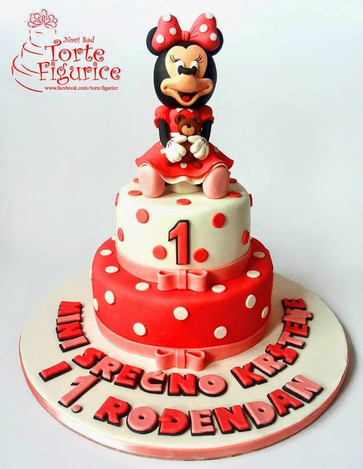 Torte i slatkiši : Mini Maus torta (Minnie Mouse cake)
