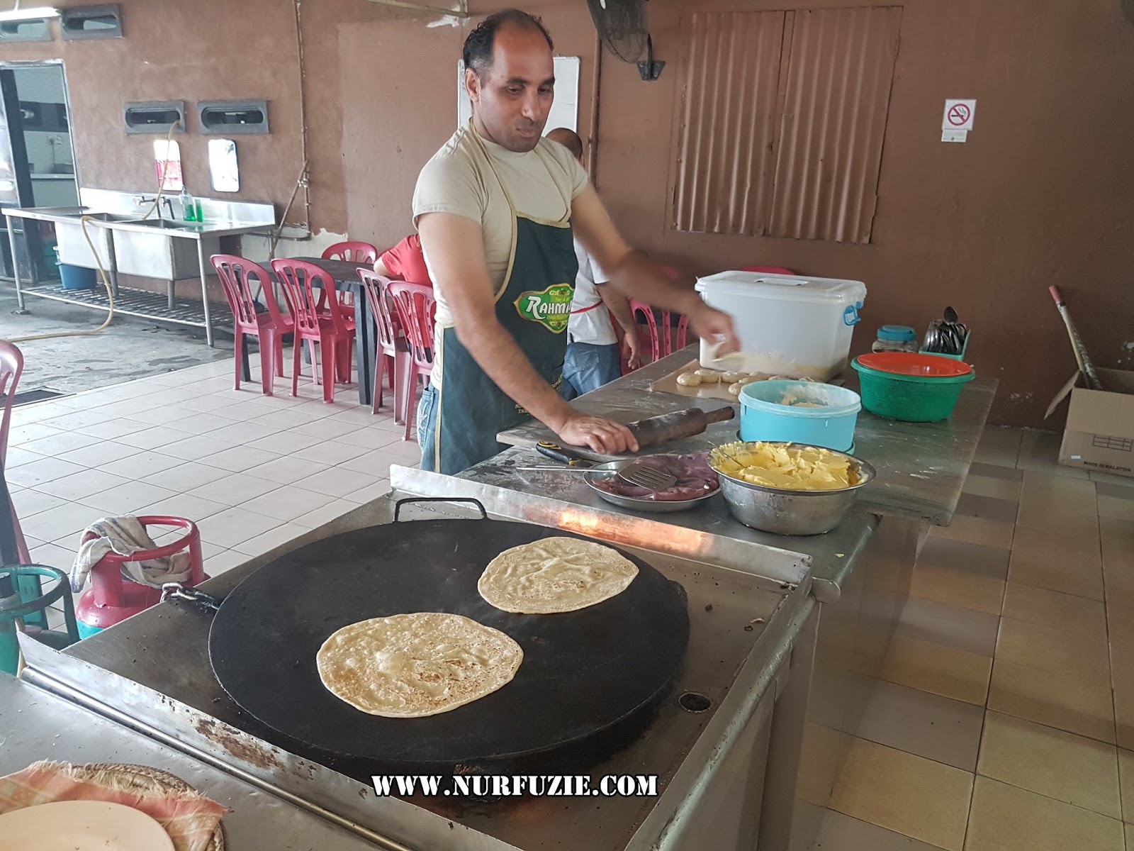 Capati Lembut dan Kari Kambing Sedap Di Capati Corner Tapah