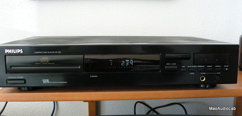 Mao Audiophile Modifications: Philips CD720 tweaking