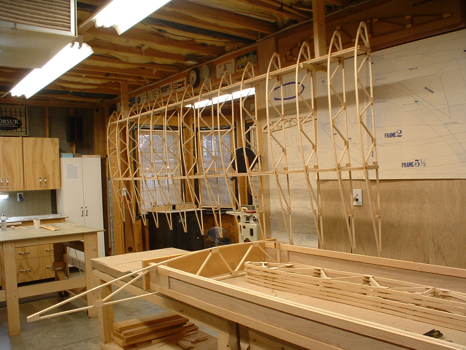 Pietenpol Air Camper NX989CB: Building the Wings - January 2011