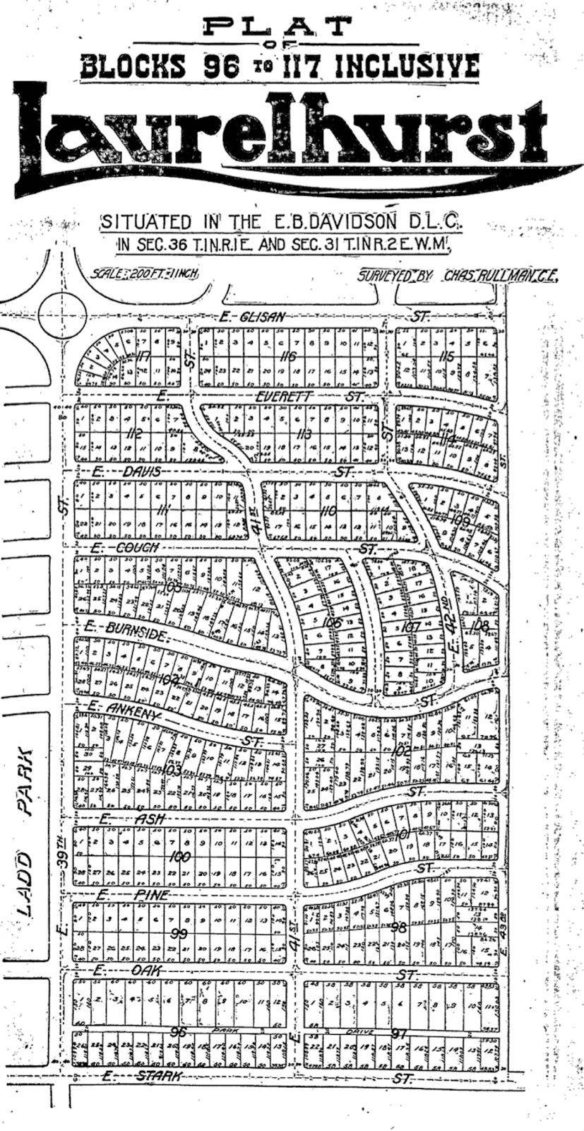 Laurelhurst Craftsman Bungalow: Oct 1910: Last Plat on Market