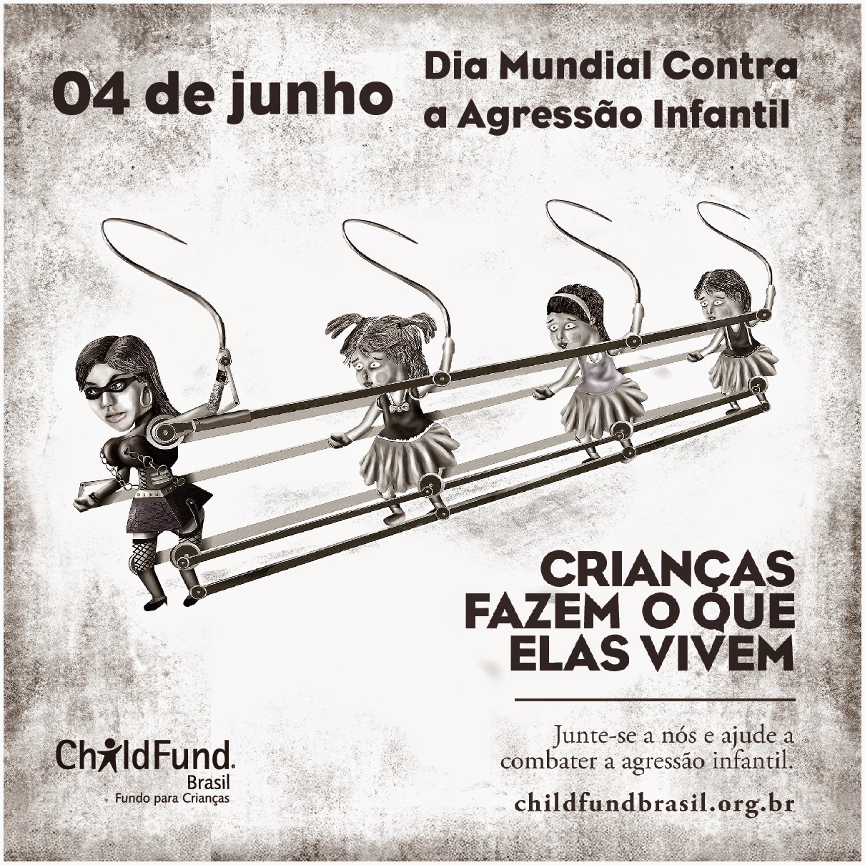 04 de junho: Dia Mundial Contra a Agressão Infantil • Blog ChildFund Brasil