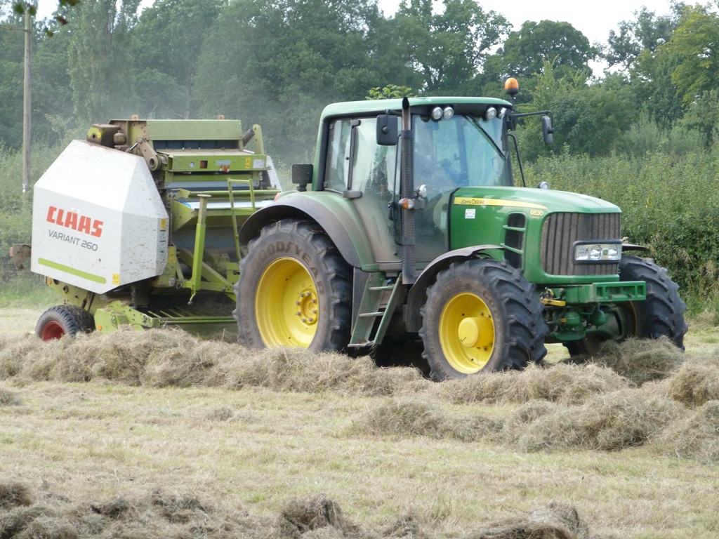 An English Homestead: 21 Bales of Hay