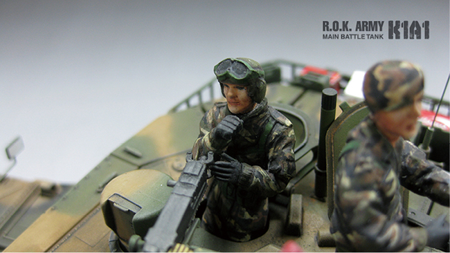 [ACADEMY] 1/35 R.O.K. ARMY MAIN BATTLE TANK K1A1 - dcompla