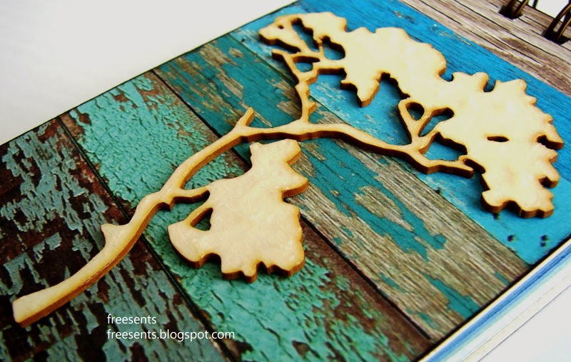 О разных мелочах...: Блокнот Chipboard&Simple