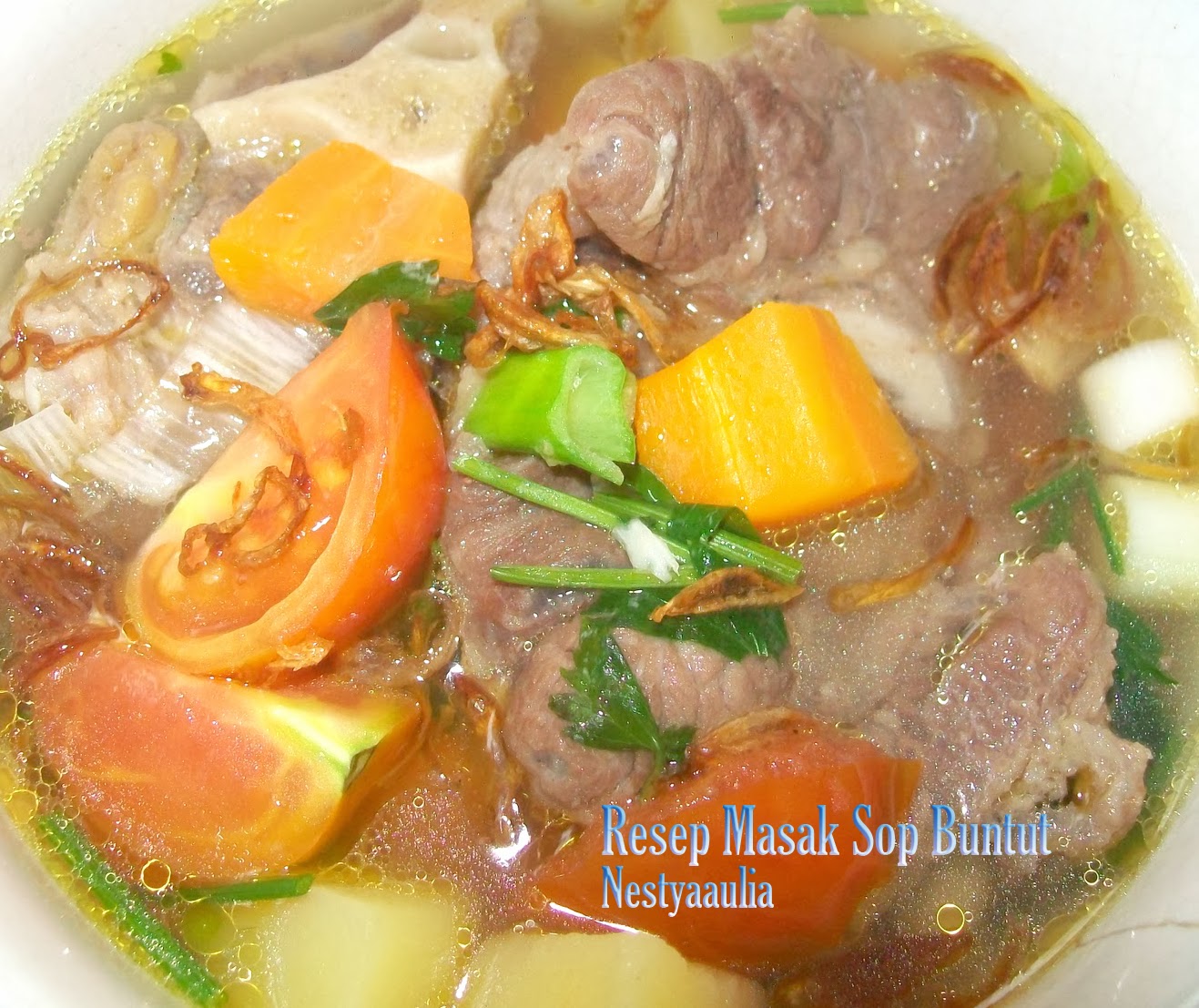 Resep Masak Sop Buntut - Resep Masakan Indonesia
