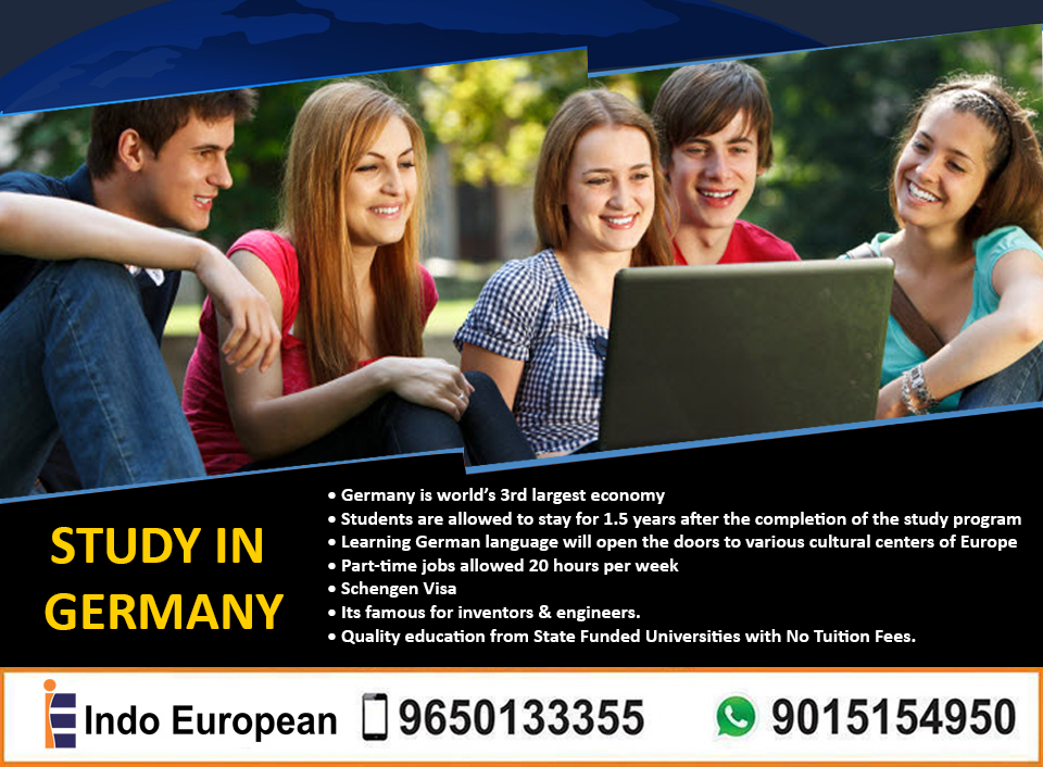 Study in Germany With Survival English