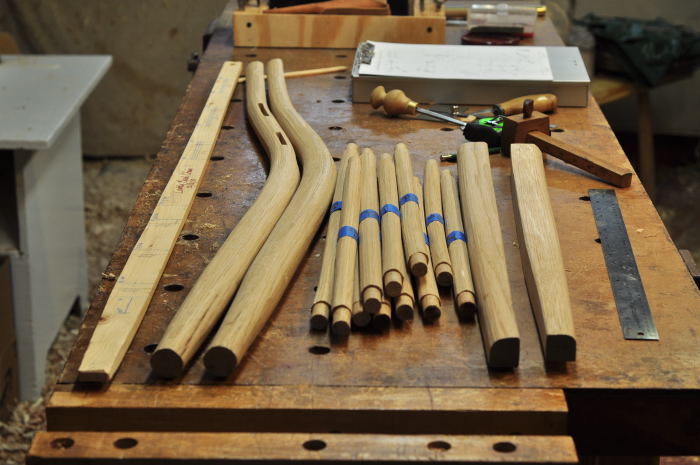 Confused Grain: Post and Rung Chairs Part 2