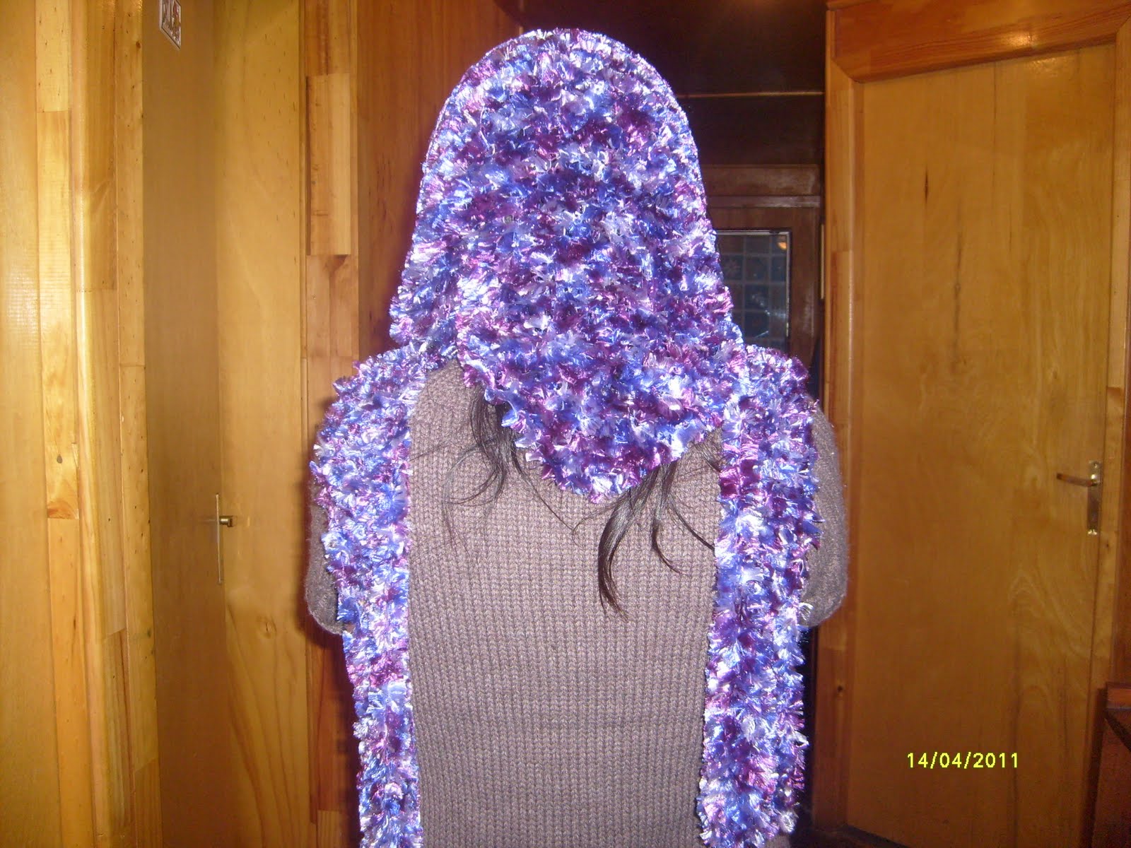 Tejiendo crochet y más...: bufanda y capucha