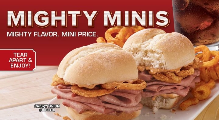 News: Arby's - New Mighty Minis with Limited Availability