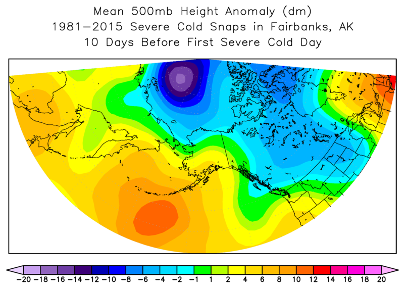 Deep Cold: Alaska Weather & Climate: Duration of Cold Spells - Part 2