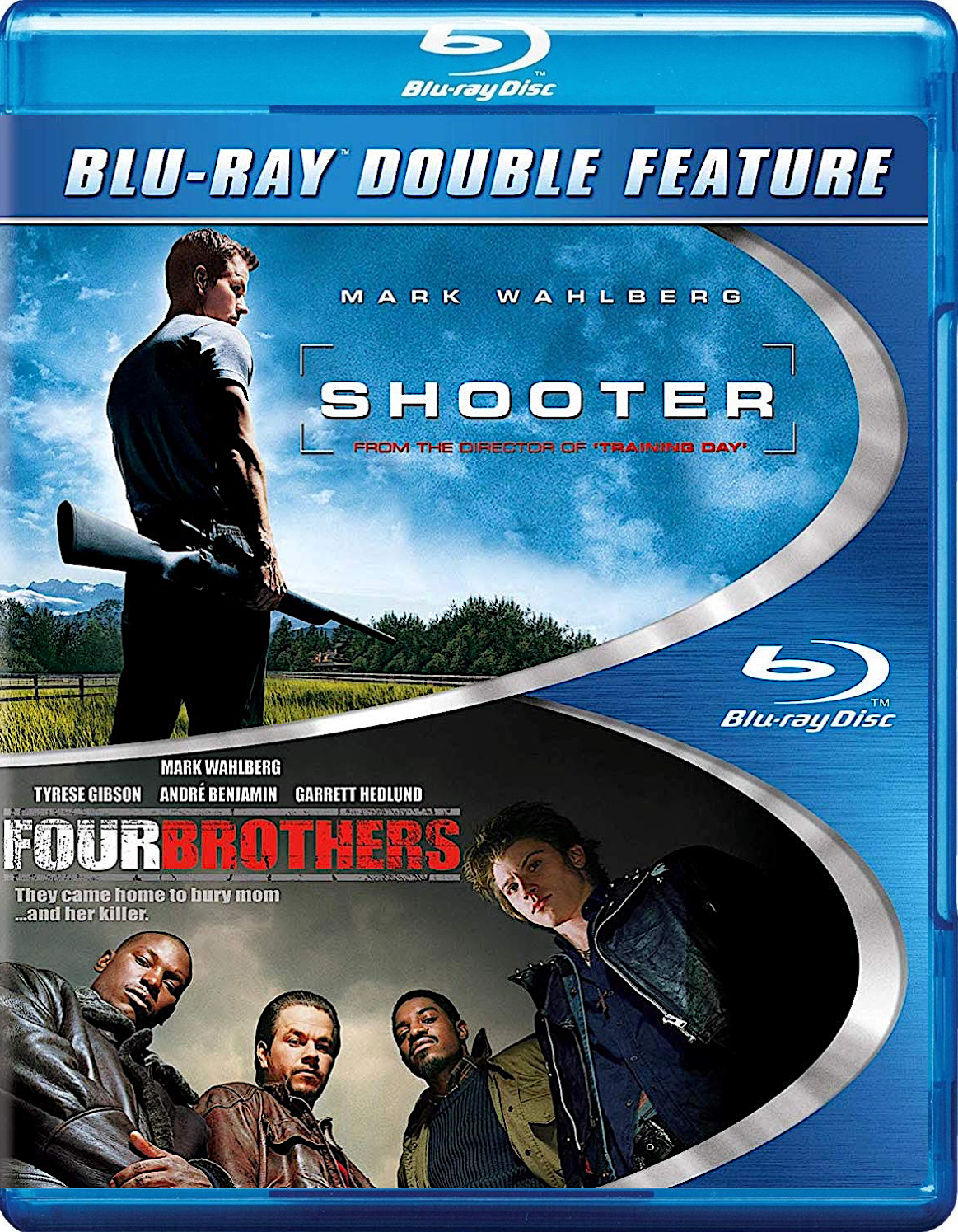 blu-ray and dvd covers: WARNER BROTHERS DOUBLE FEATURE BLU-RAYS