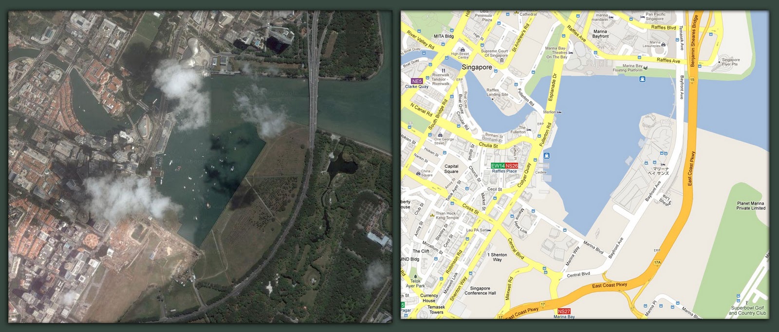 our life in Singapore: the southern part of Marina Bay - Singapore