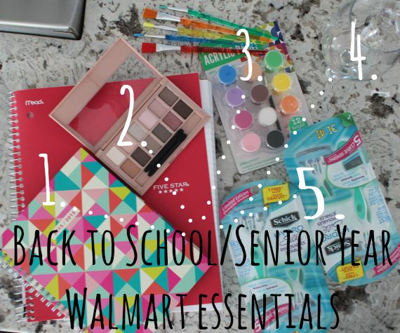 smilingrid: Back to School/Senior Year "Essentials" with Walmart and ...