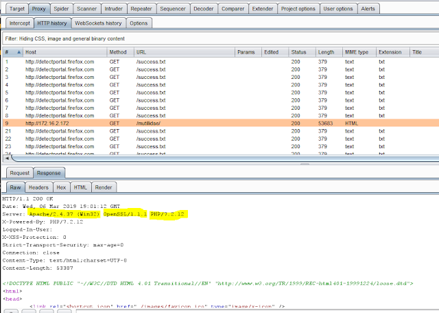 OWASP Using Component with known vulnerability ~ The Cybersploit