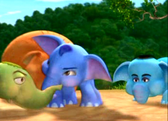 My Animation Films Synopsis: THE BLUE ELEPHANT